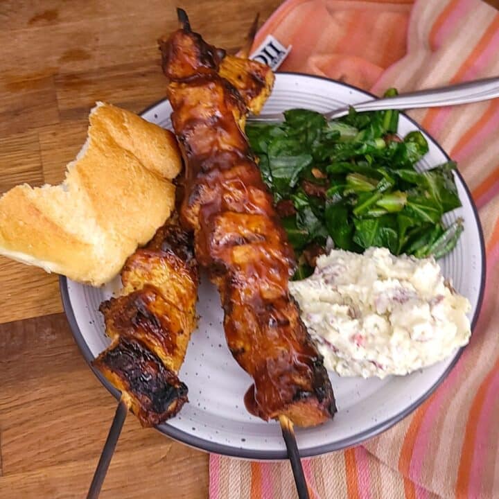 Pinchos de Cerdo, Puerto Rican Pork Kabobs | Girl Meets Fire
