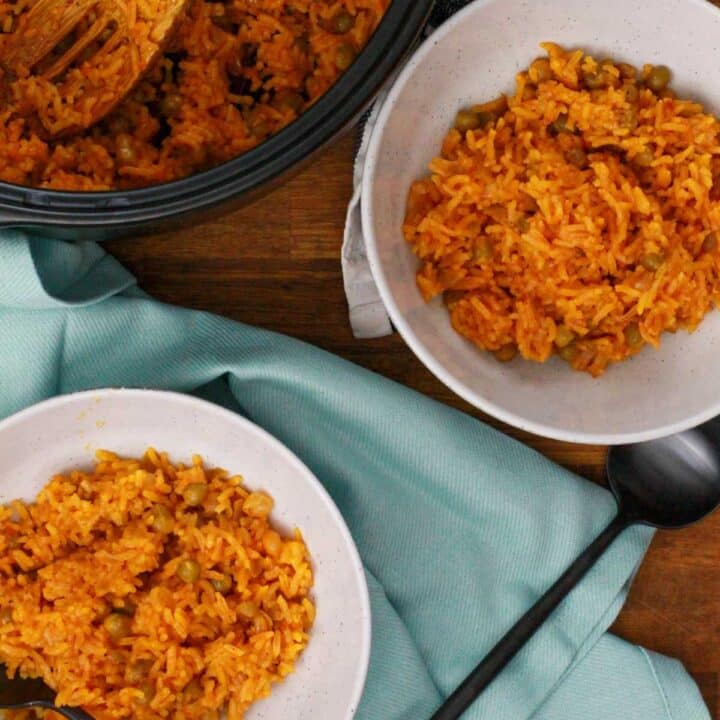 Puerto Rican Arroz con Gandules (Rice with Pigeon Peas) | Girl Meets Fire