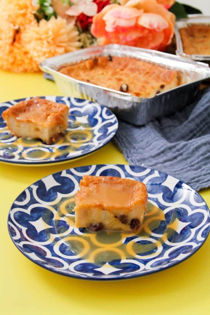 Budín de Pan (Puerto Rican Bread Pudding) | Girl Meets Fire