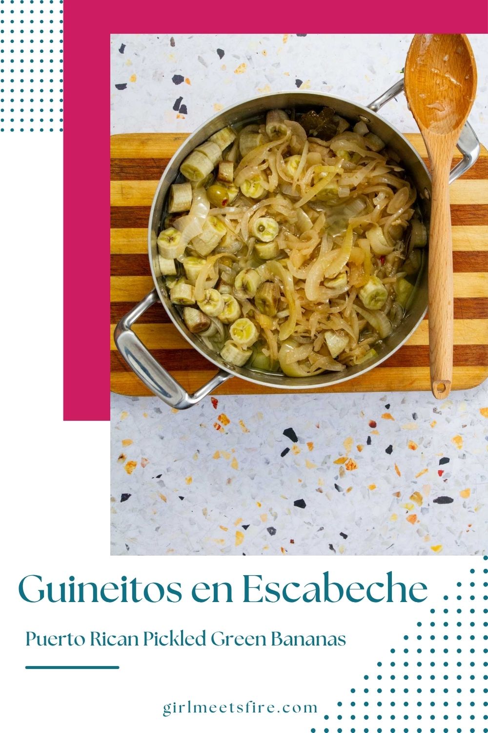 Guineitos en Escabeche, Puerto Rican Pickled Green Bananas | Girl Meets ...