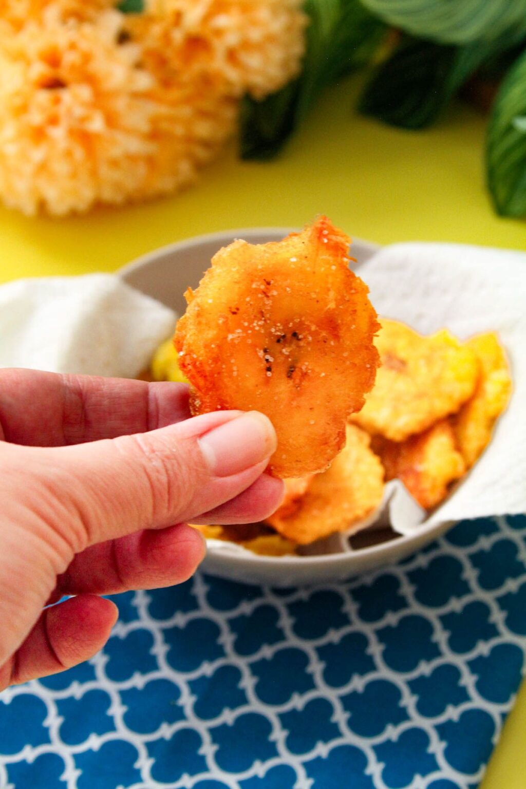 Tostones de Plátano (Puerto Rican Smashed Fried Plantains) | Girl Meets ...