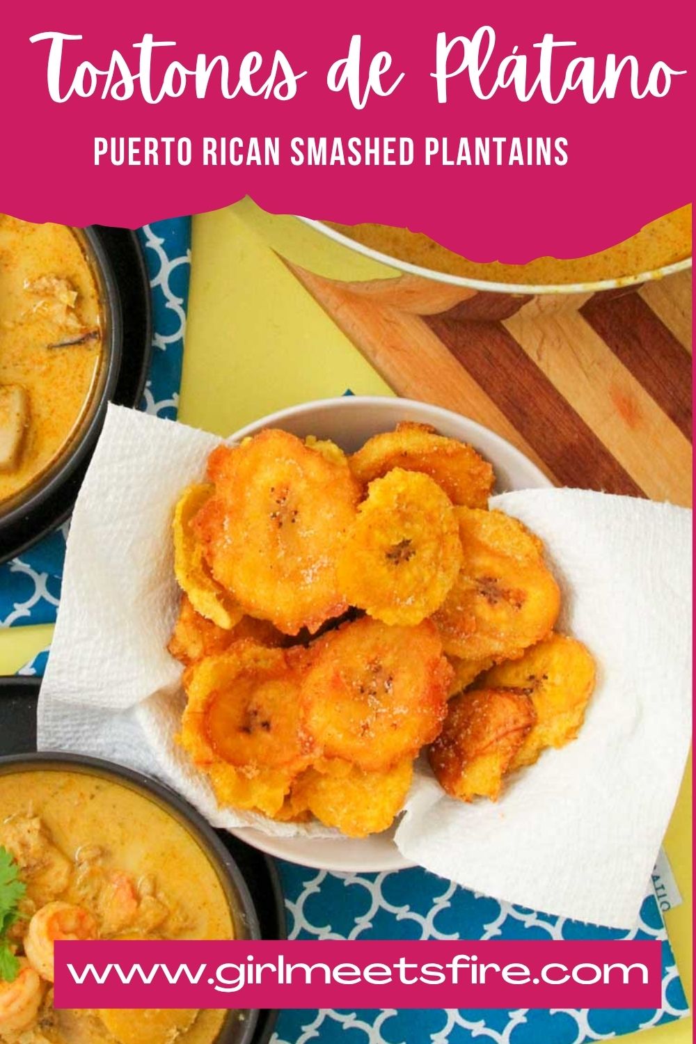 Tostones de Plátano (Puerto Rican Smashed Fried Plantains) | Girl Meets ...