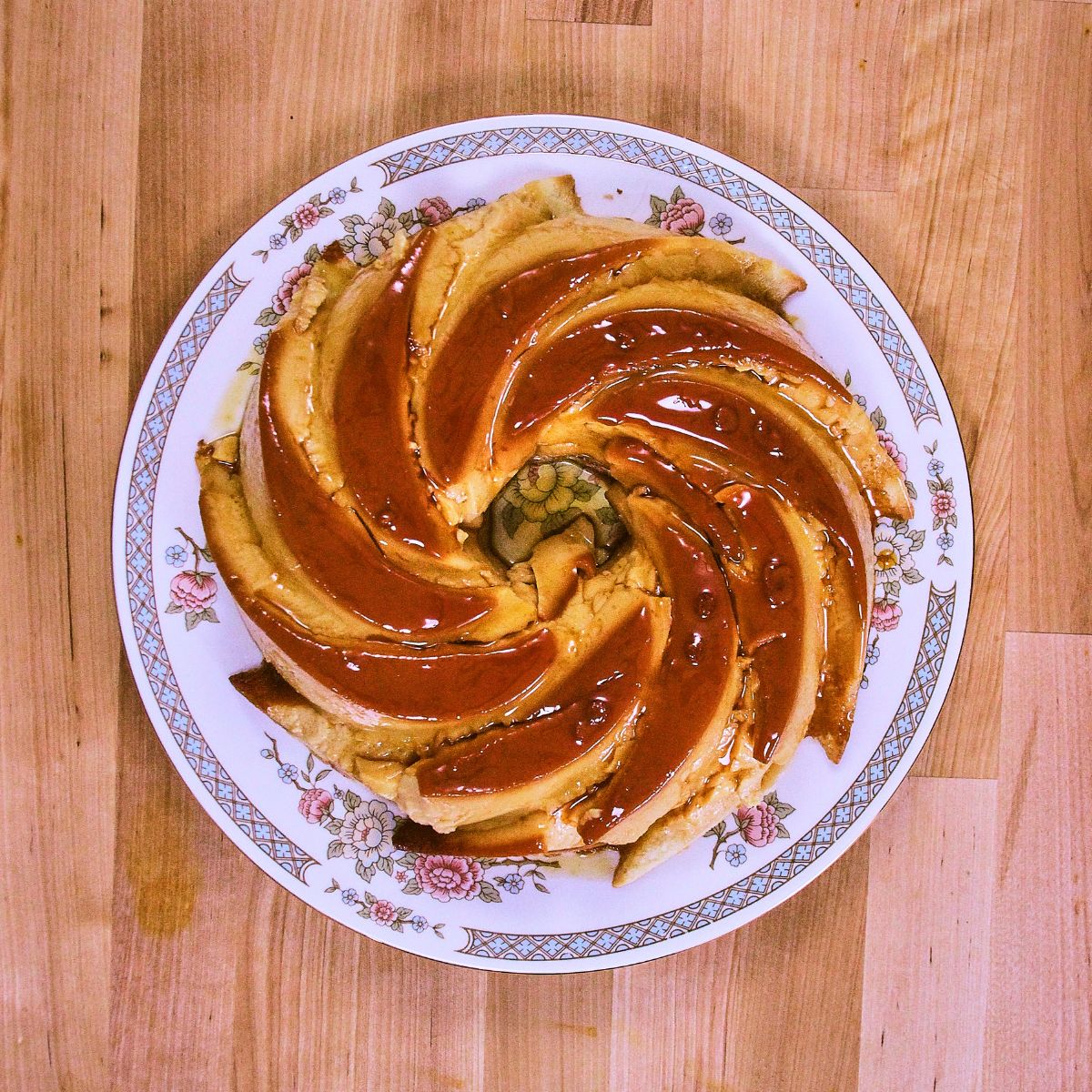 Flancocho, Puerto Rican Flan Cake (No box Mix) | Girl Meets Fire